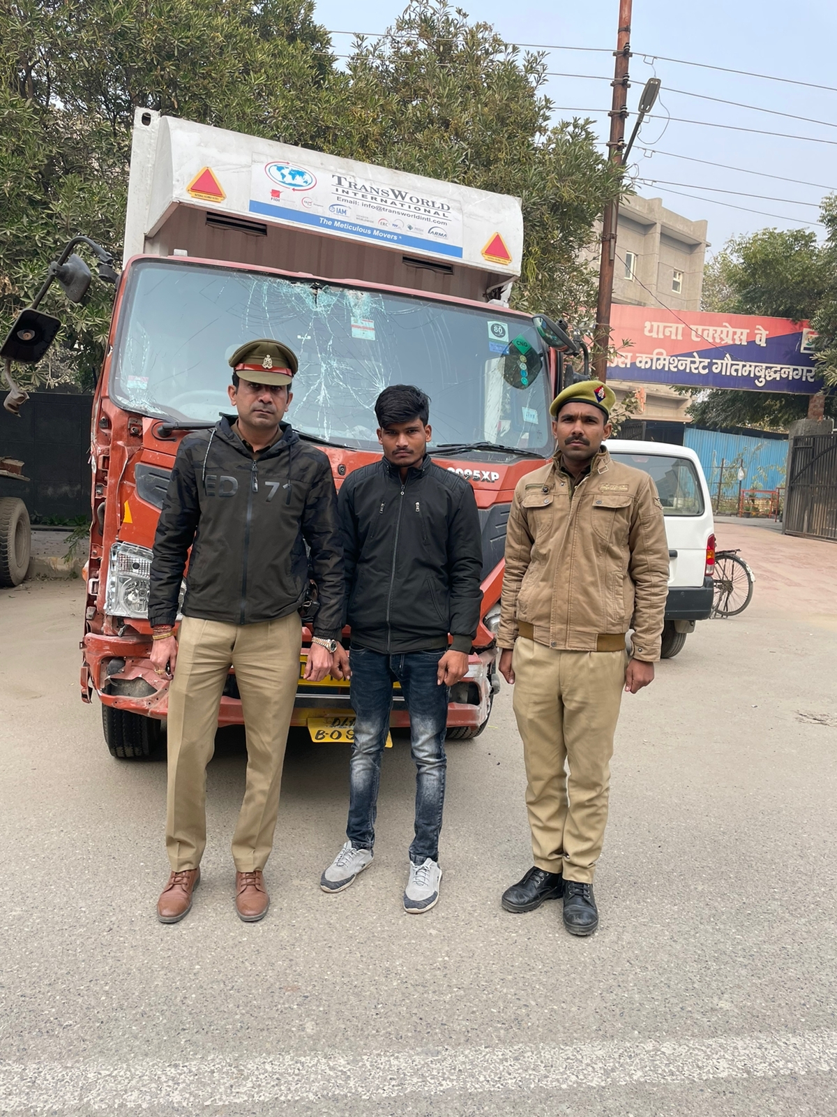 Arrest: Police arrested the canter driver who caused the death of two ...